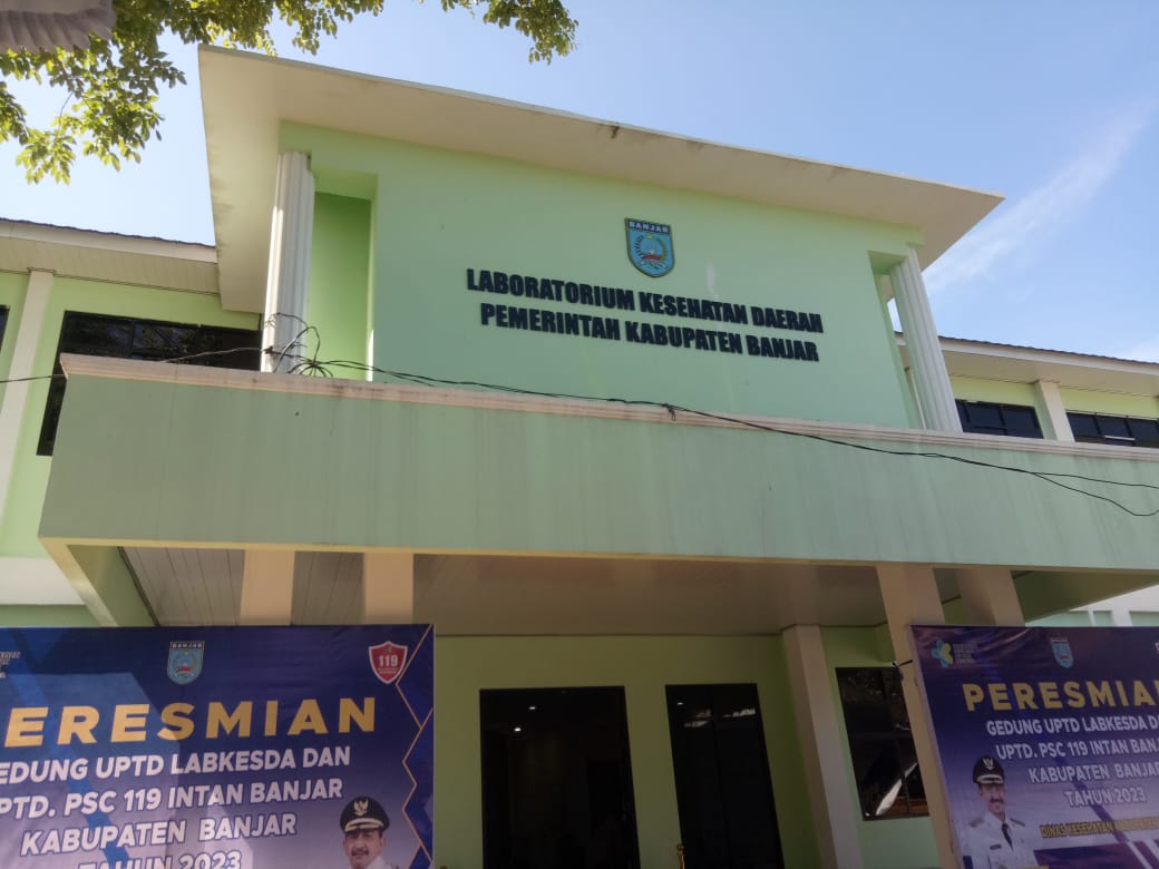 Bupati Banjar Resmikan Labkesda, Warga Kini Bisa MCU - Wartabanjar
