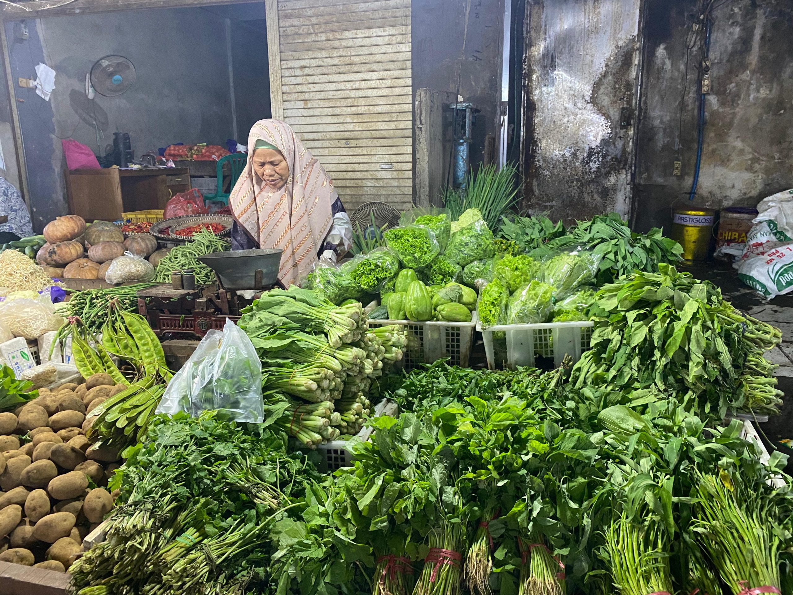 Harga Bayam di Pasar Sentra Antasari Kembali Normal, Pedagang dan ...