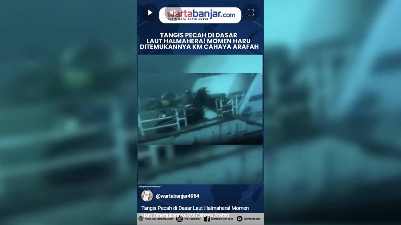 VIDEO - Tangis Pecah di Dasar Laut Halmahera! Momen Haru Ditemukannya ...