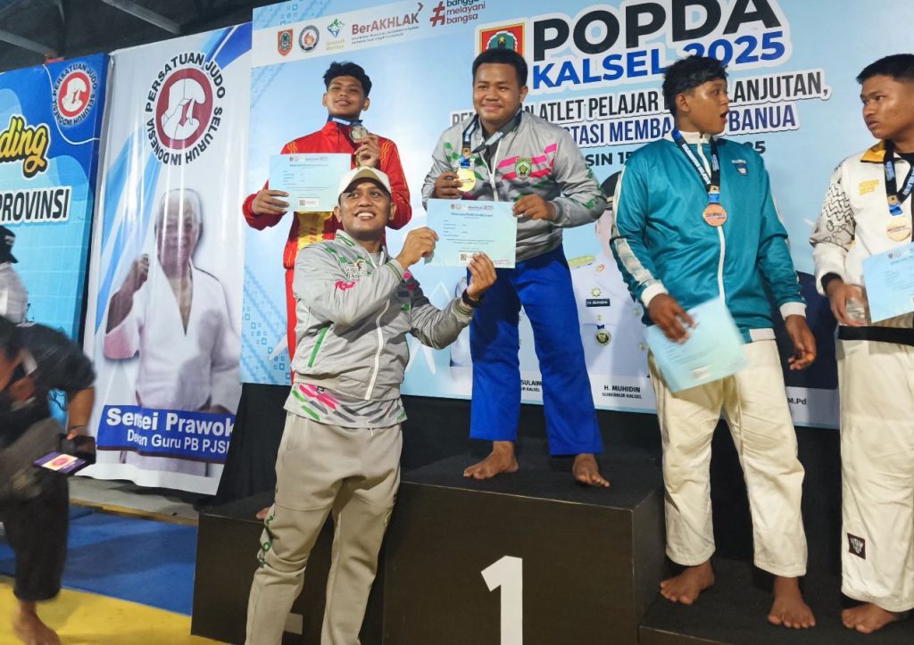 Judo Balangan Cetak Sejarah! Sumbang Emas Perdana di POPDA Kalsel 2025 ...