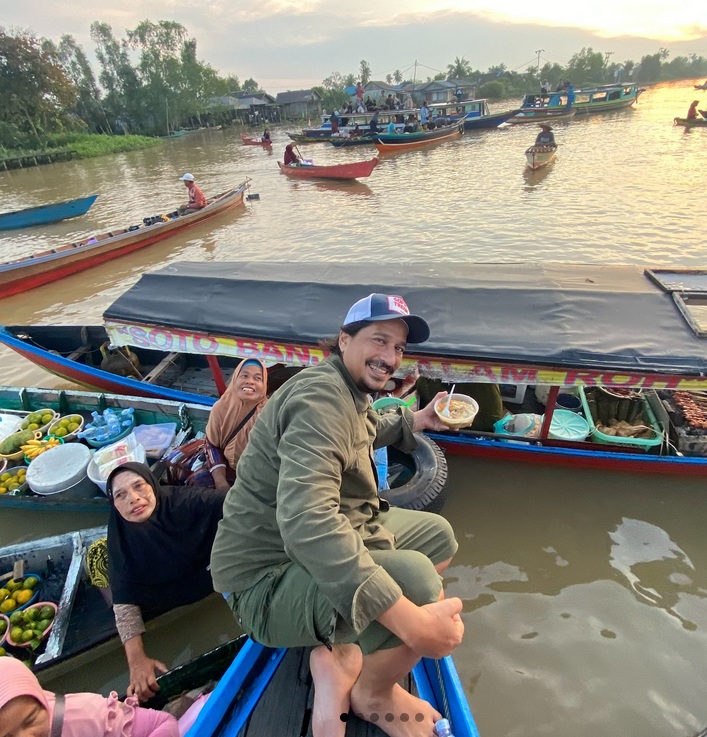 Syuting Film Pirunduk, Bucek Depp Posting Pemandangan Sungai Khas ...