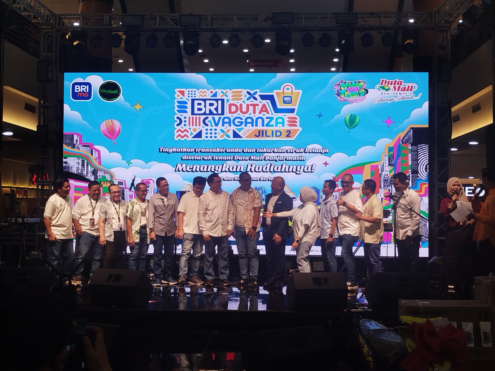 BRI Duta Vaganza 2025 Meriahkan Anniversary ke-19 Duta Mall Banjarmasin ...