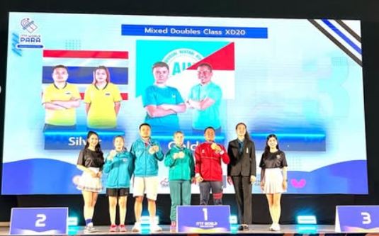 Tim Para Tenis Meja Indonesia Raih 6 Medali di Kejuaraan Dunia 2025 ...