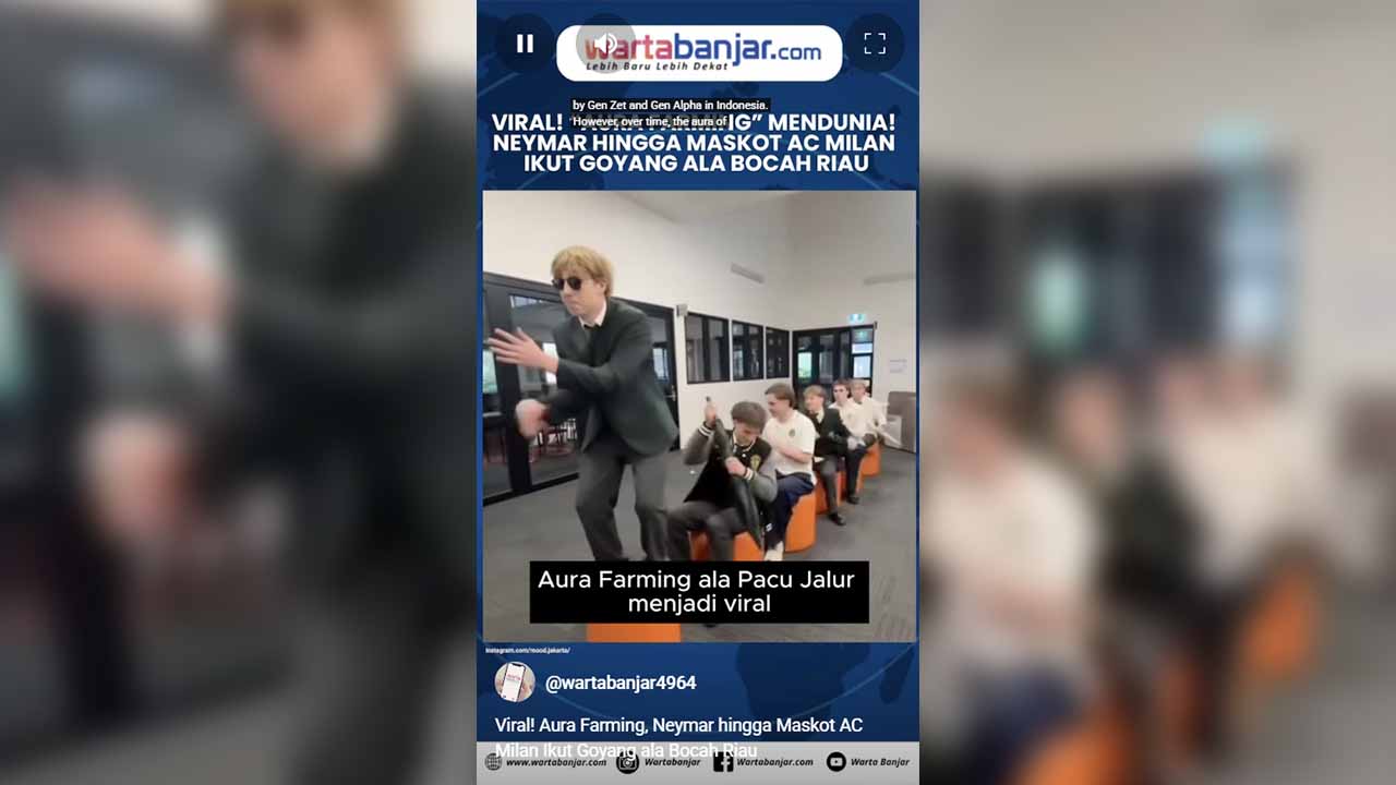VIDEO – Viral! Aura Farming, Neymar hingga Maskot AC Milan Ikut Goyang ...