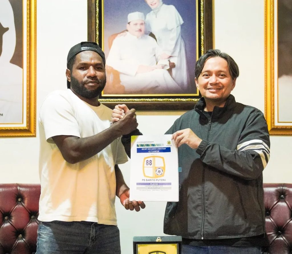 Barito Putera Perkuat Lini Sayap, Ricky Cawor Resmi Bergabung - Wartabanjar