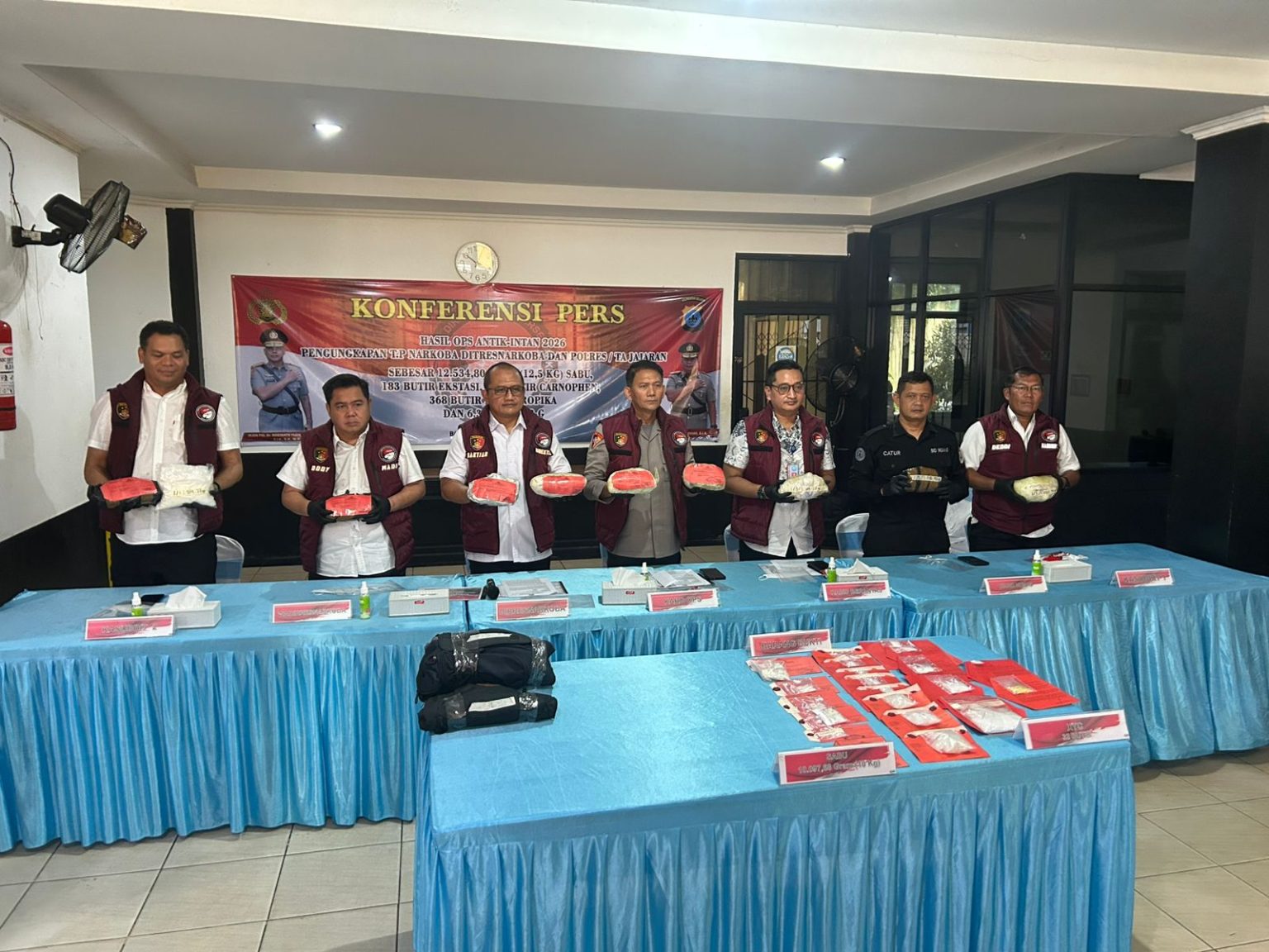 Operasi Antik Intan 2026, Polda Kalsel Amankan 12,5 Kg Sabu-sabu dan ...