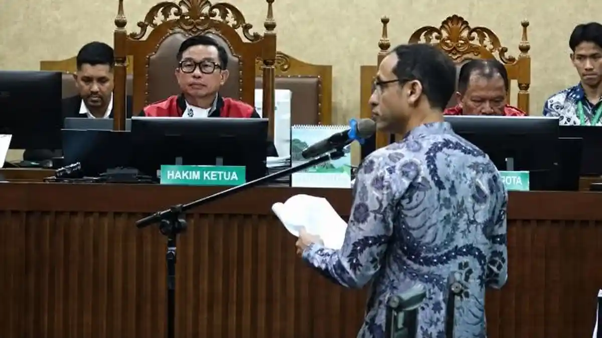 Artikel 1: Naskah Lengkap Pleidoi Nadiem Makarim, Dunia Terasa seperti ...